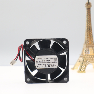 原装 NMB-MAT 2410ML-05W-B40/B50/B60/B70 24V变频器风扇 6厘米
