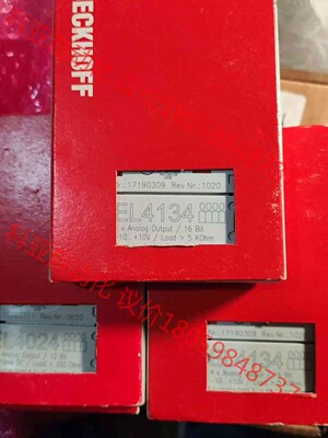 倍福模块  EL4024  EL4134