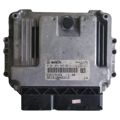 长城风骏 皮卡发动机电脑板 0281033846 EDC17C53 4D20D 4D20E