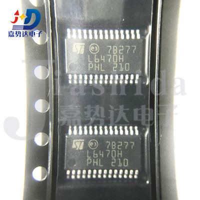 L6470HTR 丝印：L6470H 点火控制器和驱动器 HTSSOP-28 全新