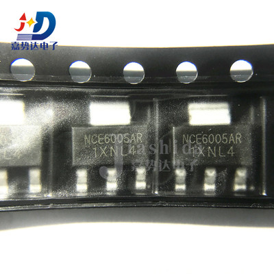 NCE6005 NCE6005AR 场效应管 N沟道MOS管5A60V SOT-223 全新