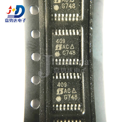 DG409DQ-T1-E3 DG409DQ 丝印：409 多路复用开关IC TSSOP16 全新