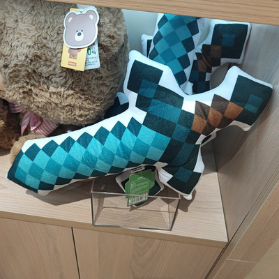 【MINISO】名创优品我的世界系列-19号靠枕(Sword)毛绒玩偶治愈系