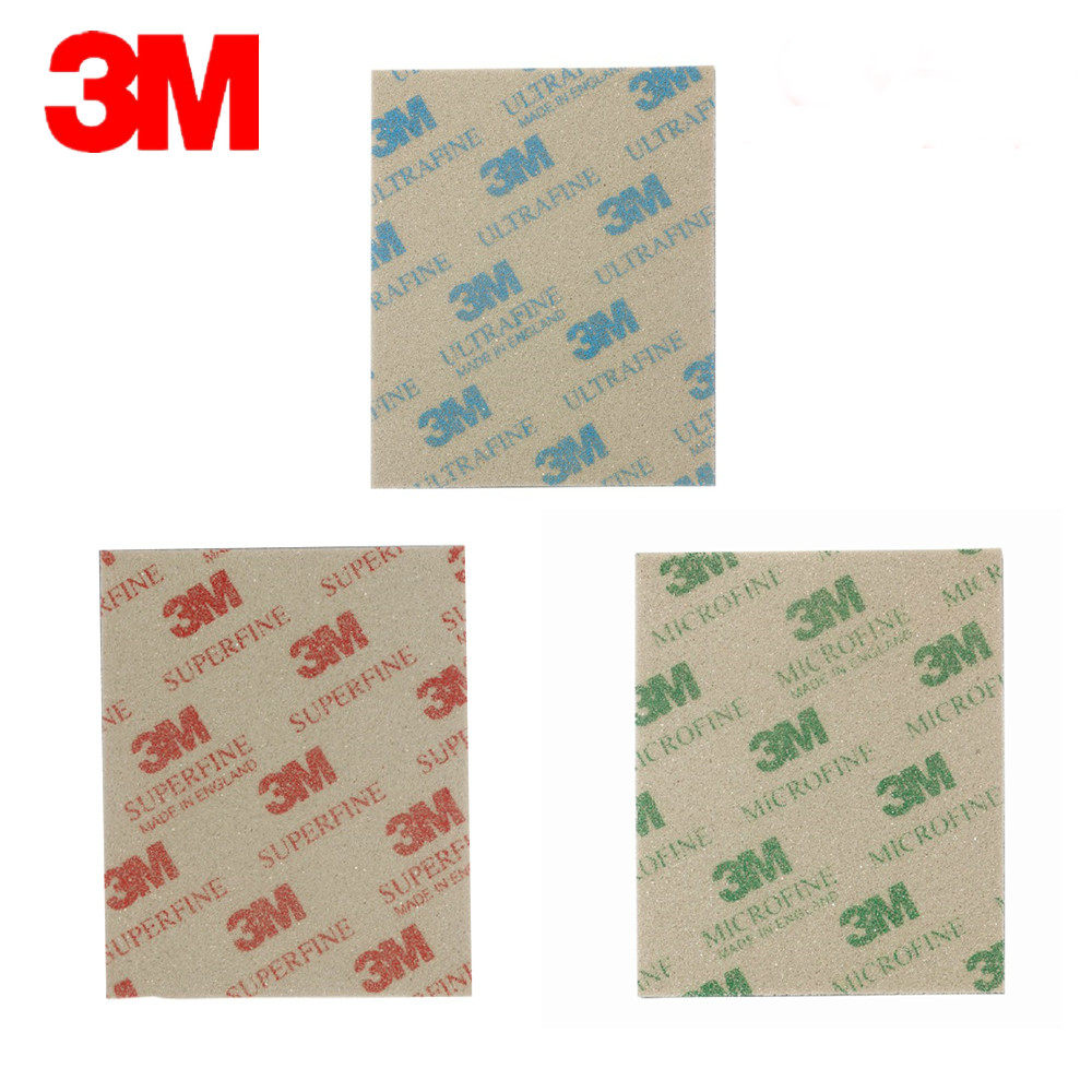 3M海绵砂纸模型塑料手机壳打磨抛光砂纸2600 2601 2602 2604 2606_虎窝淘
