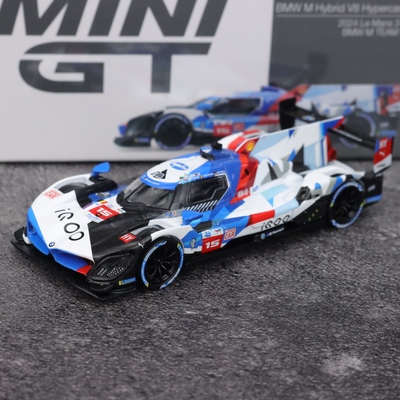 MINIGT 1:64 宝马 M Hybrid V8 Hypercar #15 合金模型 1219