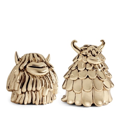 【官方授权】法国L'OBJET Haas系列调料罐弯两件套餐具厨具摆件