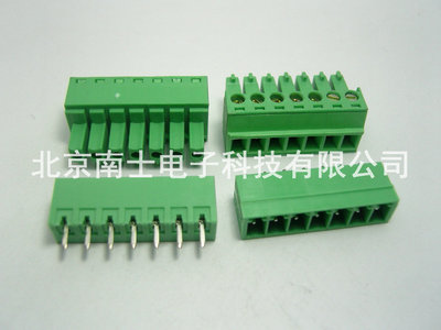 日精 2ERJVC-7P 插拔式 接线端子 间距3.81MM KF2EDG V 直针
