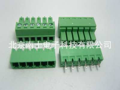 日精 2ERJVC-6P 插拔式 接线端子 间距3.81MM KF2EDG V 直针