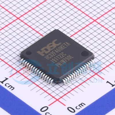 全新原装 贴片 HC32F460KETA-LQFP64 32位微控制器