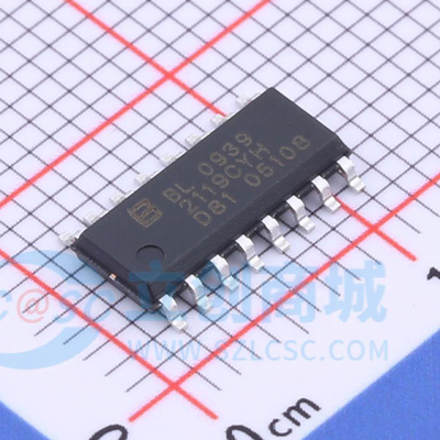 全新原装 贴片 BL0939 SOP-16 内置时钟免校准计量芯片