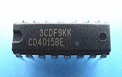 晟记 直插 CD4015BE CD4015 DIP-16 计数器移位寄存器