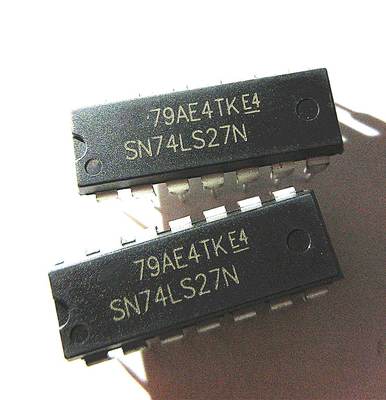 晟记 直插 SN74LS27N HD74LS27P 74LS27 DIP-14 全新