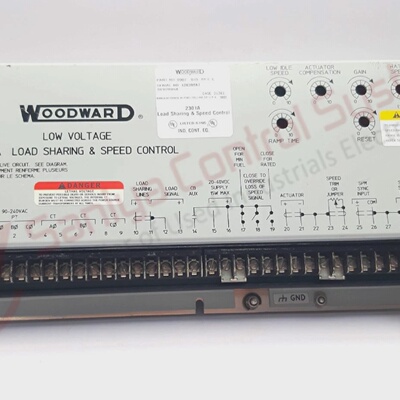 Woodward 9907019 2301a Load Sharing  Speed Control Rev.C