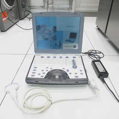 GE VIVID I PORTABLE ULTRASOUND CARDIAC 4CRS CONVEX ARRAY TRA