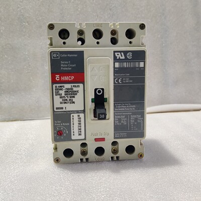 CUTLER-HAMMER HMCP CAT HMCP030H1C 30AMPS 3极