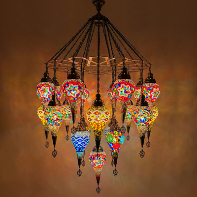 土耳其卡帕多奇亚手工玻璃吊灯