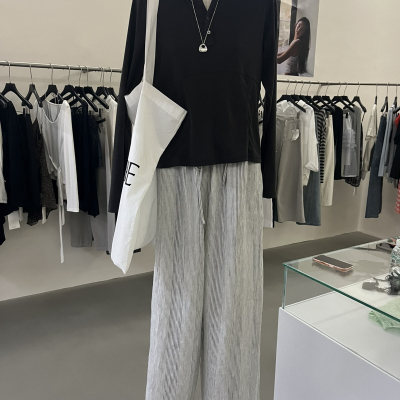 Believe-26年春款C位爆款亚麻条纹裤巨好穿休闲裤YS1-802