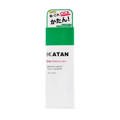 海淘 KATAN 积雪草CICA平衡化妆水 角制护理成分对肌肤友好200ml