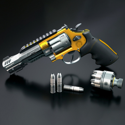 小月亮左轮玩具软弹R8