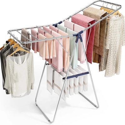 Clothes Drying Rack Drying Rack Clothing with Height-Adjust