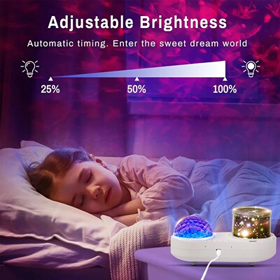 Ocean Wave Kids Projector Night Light Projector 360°Rotatin