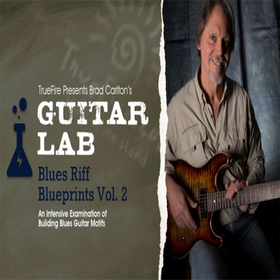 TrueFire Guitar Lab Blues Riff Blueprints Vol.2 Brad Carlton