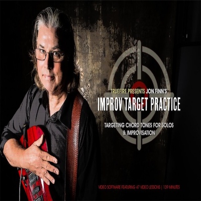 TrueFire Improv Target Practice Jon Finn 吉他即兴练习+音视谱