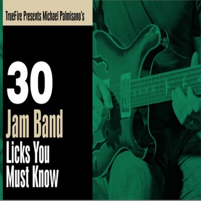 TrueFire 30 Jam Band Licks Michael Palmisano 吉他乐句+音视谱