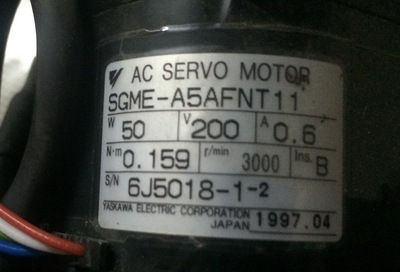 二手SGME-A5AFNT11电机安川