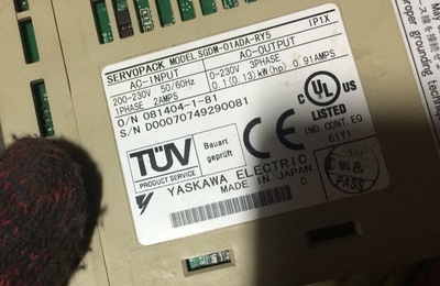 SGDM-01ADA-RY5二手安川驱动器