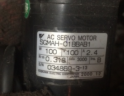 二手SGMAH-01BBAB1电机安川