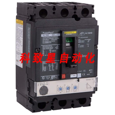 工业配件HJL36060U31X-POWERPACT H 60A 600V 3极模壳断路器