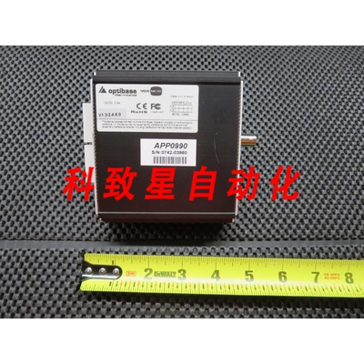 工业配件MGW MICRO APP0990 OPTIBASE 12 VDC 0.5 A V1.3/2.4.6.0