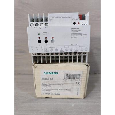 工业配件5WG1 526-1AB02 开关调光执行器N526 3X 230V 6A