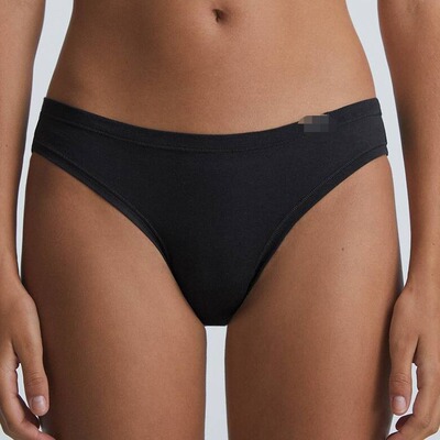 西班牙oysho棉质内裤基础款黑白色三角包臀底裤运动风性感女