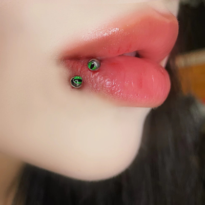 马蹄环pa钉眉钉眉钉朋克唇环唇钉