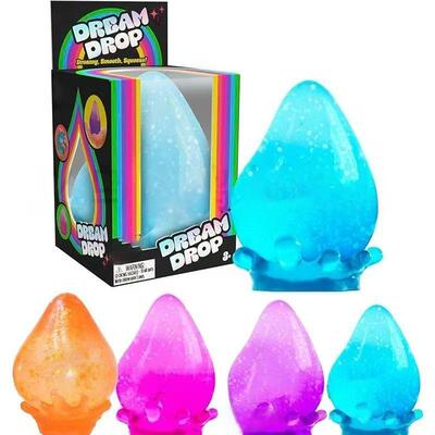 国产解压捏捏乐needoh同类型麦芽糖冰块水滴蹲兔捏捏减压方块玩具