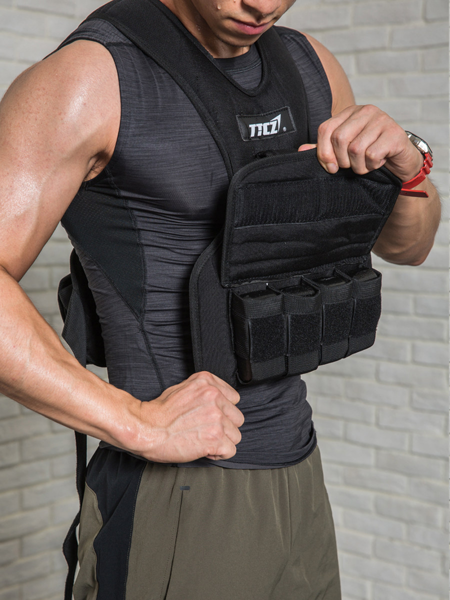 Ttcz New Weight-Bearing Vest Running Adjustable Weight-Bearing ...
