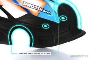 PROTOFORM PF 1:10 Fender & Body Post PROtectors fits 1:10 RC