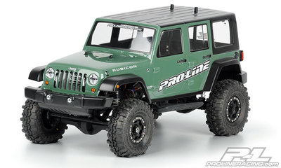 PROLINE Jeep Wrangler Unlimited Rubicon Clear BodyPL-3336-00