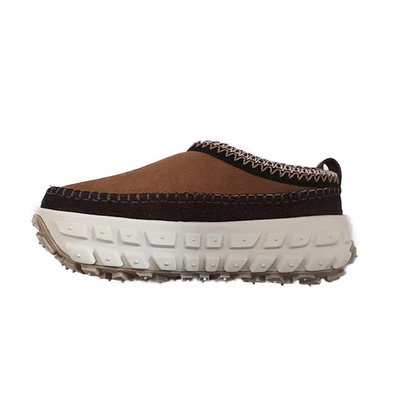 UGG 二层绒面皮舒适简约低帮生活休闲鞋男女同款棕色 1155650-CTC