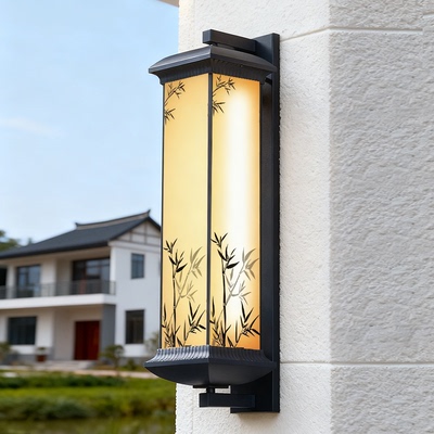 竹雅户外壁灯太阳能壁灯