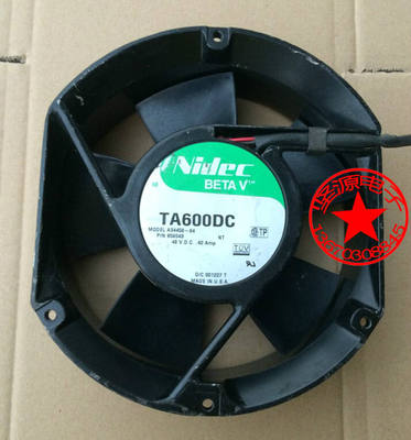 原装NIDEC TA600DC 轴流风扇 A34458-64 48V 42.Amp 956543
