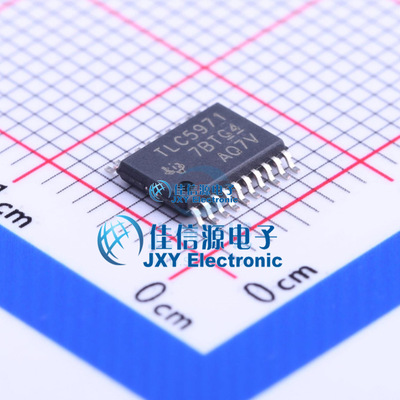LED驱动     TLC5971PWPR  TI(德州仪器)  HTSSOP-20-EP