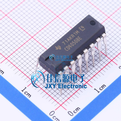 缓冲器/驱动器    CD4050BE  TI()  DIP-16
