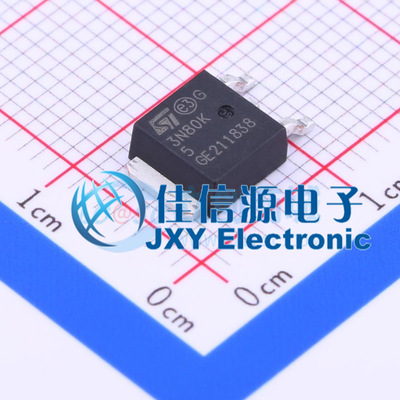 场效应管(MOSFET)       STD3N80K5  ST(意法半导体)  TO-252