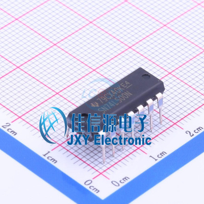 逻辑门SN74LS00NTI4通道双输入