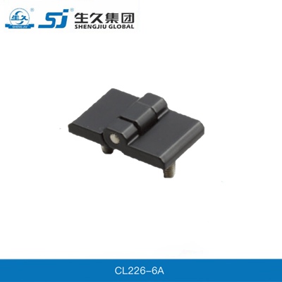 生久柜锁CL226-6A黑色镀铬亮光 配电箱暗装明装门铰链 铁皮箱铰链