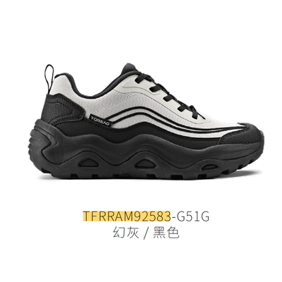 探路者休闲鞋情侣厚底增高鞋