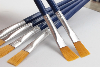 蓝色BGA毛刷 刷助焊膏毛刷 蓝色油漆笔 焊膏刷 助焊膏刷子 17CM